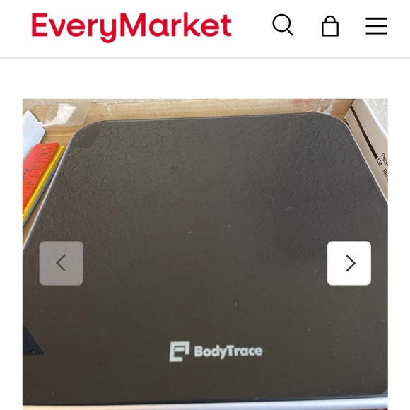 body trace | Other | Body Trace Bt05 Black Digital Weight Scale Noom ...